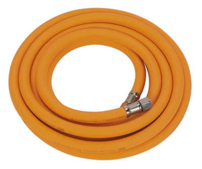 Sealey Air Hose 5m x 8mm Hybrid High-Visibility with 1/4"BSP Unions