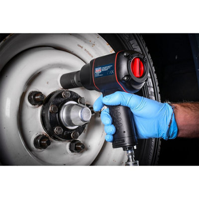 Sealey Air Impact Wrench 1/2"Sq Drive - Twin Hammer SA6007