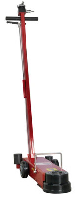 Sealey Air Operated Jack 10-40 Tonne Telescopic - Long Reach/Low ...