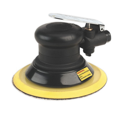 Sealey Air Palm Orbital Sander With Soft Rubber Handgrip 150mm 1/4" BSP ...