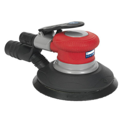 Sealey Air Palm Random Orbital Sander 150mm Dust-Free 360 Degrees ...