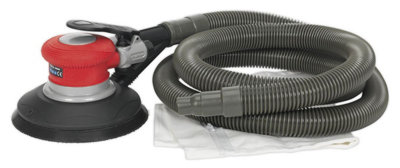 Sealey Air Palm Random Orbital Sander 150mm Variable Speed Control ...