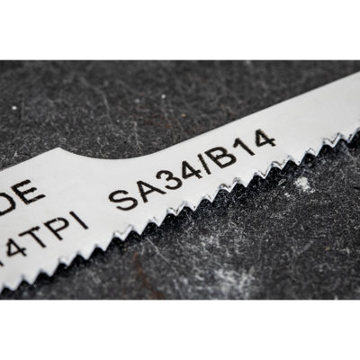 Sealey Air Saw Blade Power Tool Accessory 14 TPI - Pack of 15 Pieces ...