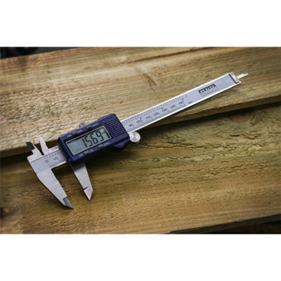 Sealey AK962EV Digital Vernier Caliper 0-150mm 0-6" Inch