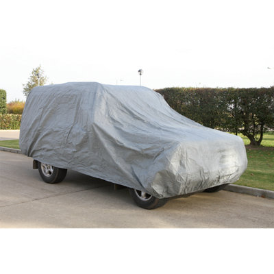 Sealey All Seasons Car Cover Waterproof 3-Layer - Extra Extra Large SCCXXL