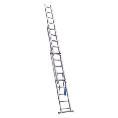 Sealey Aluminium Extension Combination Ladder 3x9 EN 131 ACL3