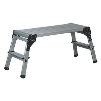 Sealey Aluminium Folding Platform 2-Tread EN 131-4 APS2