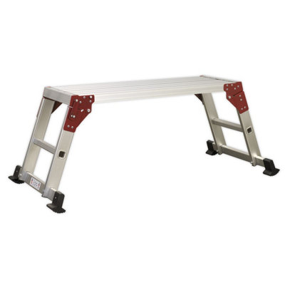 Sealey Aluminium Folding Platform 2-Tread EN 131-4 APS2