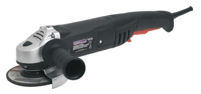 Sealey Angle Grinder With Side Handle 125mm 1000W/230V Schuko Plug SG125EU