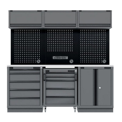 Sealey APMSBESTACK03SS Superline PRO Black Edition Storage System with ...