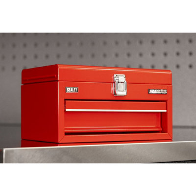 Sealey APMTB1 Superline Pro Mini Toolbox 1 Drawer - Red