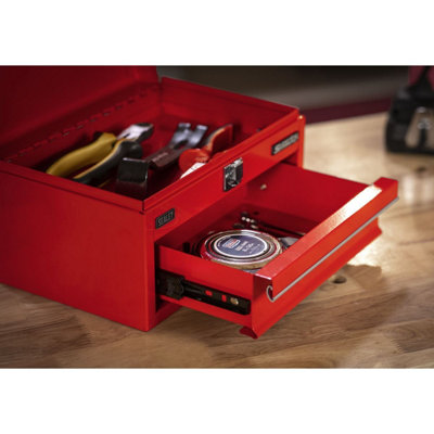 Sealey APMTB1 Superline Pro Mini Toolbox 1 Drawer - Red