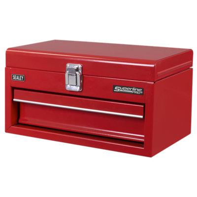 Sealey APMTB1 Superline Pro Mini Toolbox 1 Drawer - Red