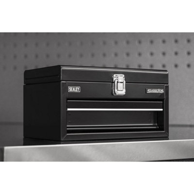 Sealey APMTB2 Superline Pro Mini Toolbox with Drawer - Black