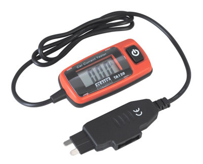 Sealey Automotive Current Tester 20A - Standard Blade Fuse TA120