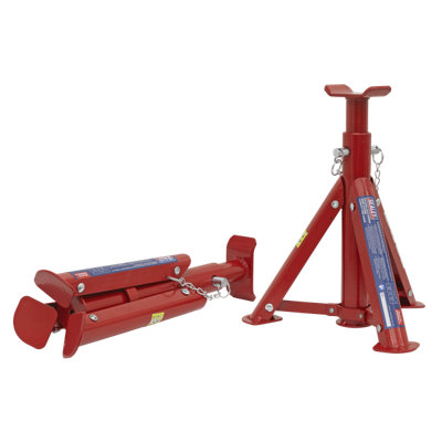 SEALEY AXLE STAND 2 TON 2T TONNE PER STAND FOLDING STANDS LIFT JACK 4T ...
