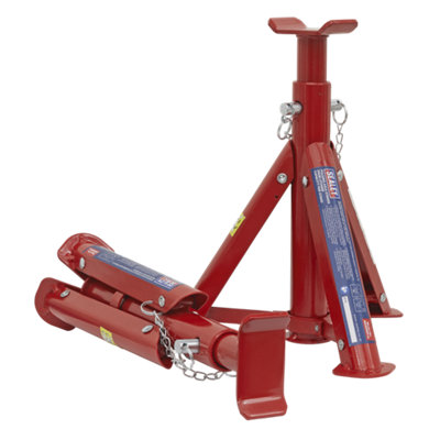 SEALEY AXLE STAND 2 TON 2T TONNE PER STAND FOLDING STANDS LIFT JACK 4T ...