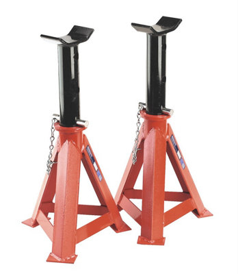 Sealey Axle Stands (Pair) 12 Tonne Capacity per Stand AS12000 | DIY at B&Q