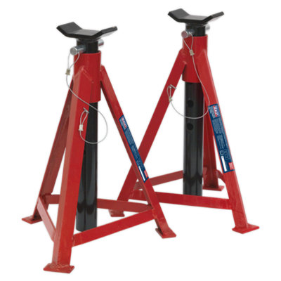 Sealey Axle Stands (Pair) 2.5 Tonne Capacity per Stand Medium Height AS3000