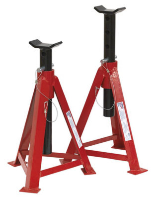 Sealey Axle Stands (Pair) 5 Tonne Capacity per Stand AS5000M
