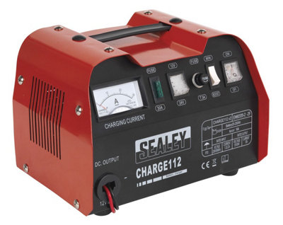 Sealey Battery Charger 16A 12/24V 230V CHARGE112