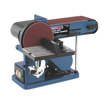 Sealey Belt/Disc Sander Bench Mounting 915 x 100mm/Diameter 150mm ...