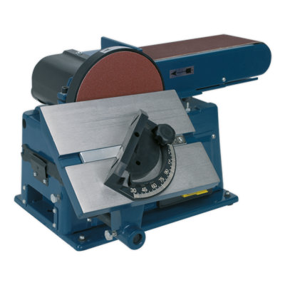 Sealey Belt/Disc Sander Bench Mounting 915 x 100mm/Diameter 150mm ...