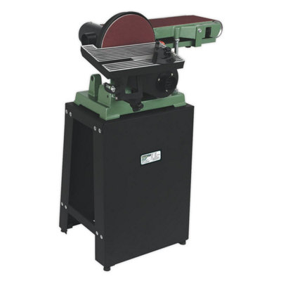 Buy Sealey Belt/Disc Sander Floor Standing With Heavy Duty Induction ...