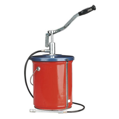 Sealey Bucket Greaser with Follower Plate 12.5kg Extra-Heavy-Duty AK455