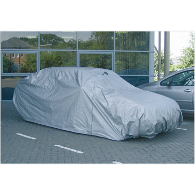 Sealey Car Protective Cover Side-Opening Zip Medium 4060 x 1650 x ...