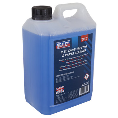 Sealey Carburettor & Parts Cleaner 2.5L For Carburettors Fuel Injectors ...