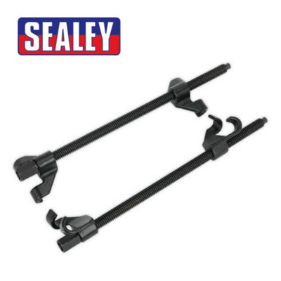 Sealey Coil Spring Compressor Long Reach Clamps Suspension Shock ...
