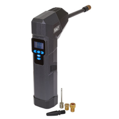 Sealey Compact Rechargeable Tyre Inflator & Powerbank With Worklight CTI120