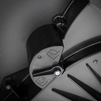 Sealey DH107 Baridi Visor Cooker Hood Extractor Fan 60cm - Black