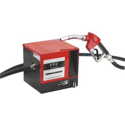 Sealey Diesel/Fluid Transfer System 56L/min Wall Mounting with Meter ...