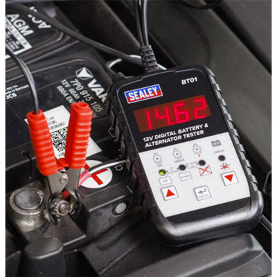 Sealey Digital Battery & Alternator Tester 12V BT01