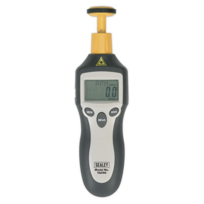 Sealey Digital Tachometer Contact/Non-Contact TA050