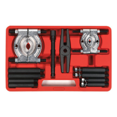 Sealey Double Mechanical Bearing Separator & Puller Set - 12 Pieces PS984