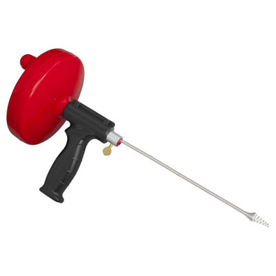 Sealey Drain Unblocker With Rotaiting Ergonomic Handle Locking ...