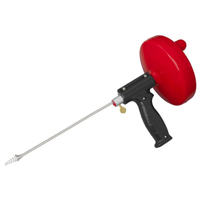 Sealey Drain Unblocker With Rotaiting Ergonomic Handle Locking ...