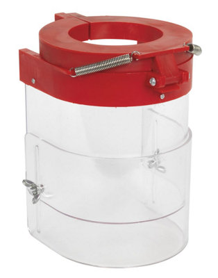 Sealey Drill Press Flip-Up Safety Guard Collar Diameter 75mm Red DPG230