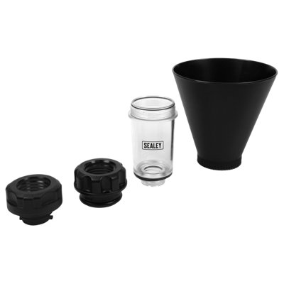 Sealey Engine Oil Funnel Set Engine Filler 4 Pieces Fits Renault Nissan ...