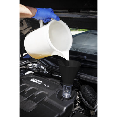 Sealey Engine Oil Funnel Set Engine Filler 5pc Fits Audi Seat Skoda VW ...