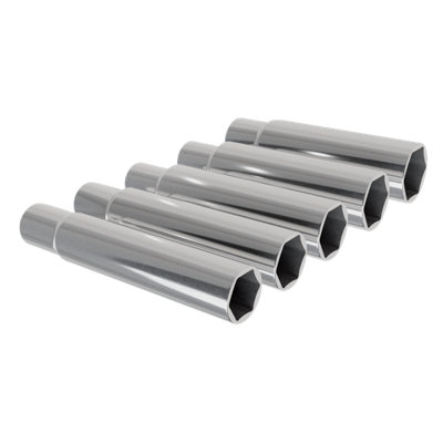 Sealey Extra-Deep Socket Set 15 16 17 18 19mm 5 Pieces 3/8" Square ...