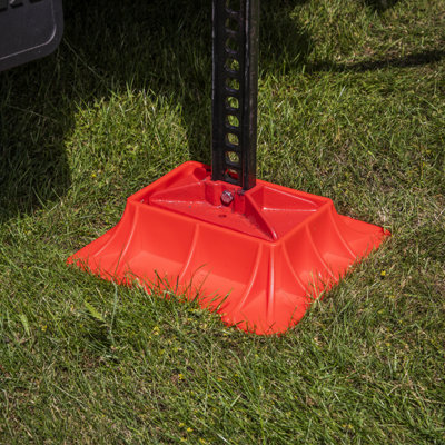 Sealey Farm Jack Off-Road Base & Handle Lock 184mm x 185mm Handle ...