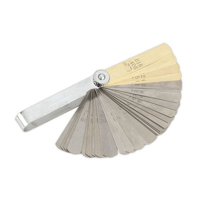 Sealey Feeler Gauge 36 Blade Combo Steel/Brass - Dual Marked VS513