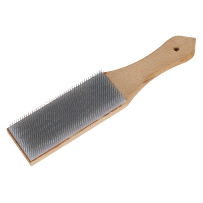 Sealey File Cleaning Brush 20cm Wood Handle Woodwork Metalwork Cleaning ...