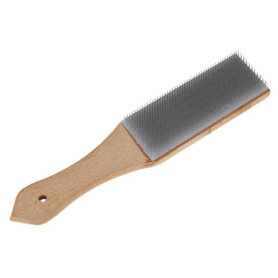 Sealey File Cleaning Brush 20cm Wood Handle Woodwork Metalwork Cleaning ...