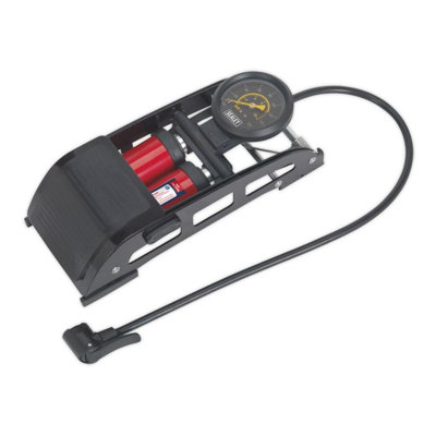 Sealey FP6 Twin Barrel Foot Pump