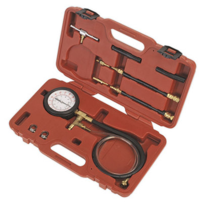 Sealey Fuel Injection Pressure Test Kit - Test Port VSE211